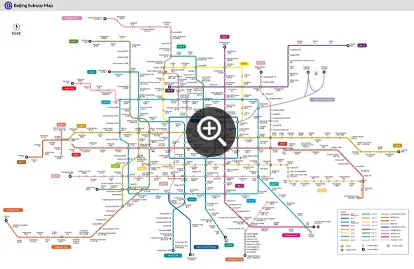 Beijing Subway Maps, Metro Planning Map, PDF Download