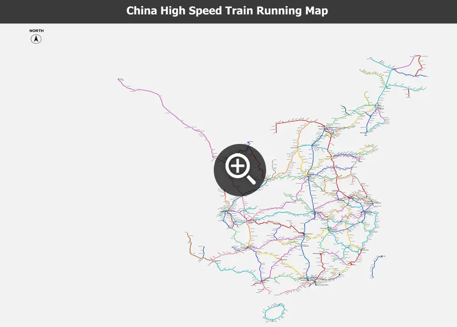 China High Speed Railway Maps, 2024 Map of Bullet Trains, PDF Download China High Speed Railway Maps, 2024 Map of Bullet Trains, PDF Download