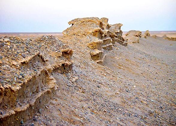 Dunhuang Great Wall of Han Dynasty, Gansu