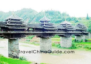 Sanjiang Chengyang Wind and Rain Bridge, Guangxi