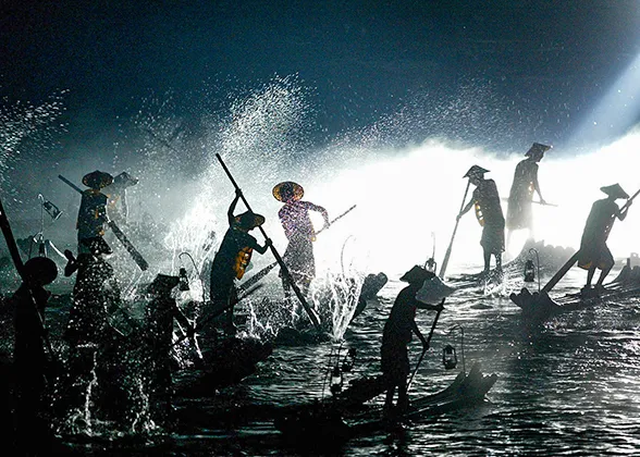 Yangshuo Impression Sanjie Liu, Night Light Show, Guangxi
