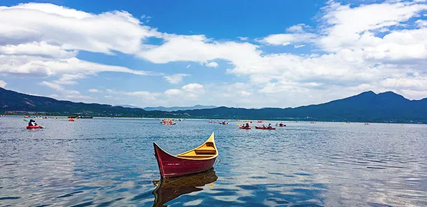 Lashi Lake, Lashihai, Lijiang, Yunnan